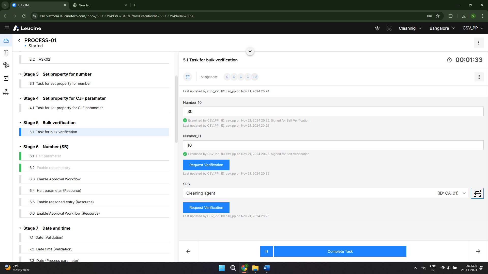How to Request Bulk Peer Verification
