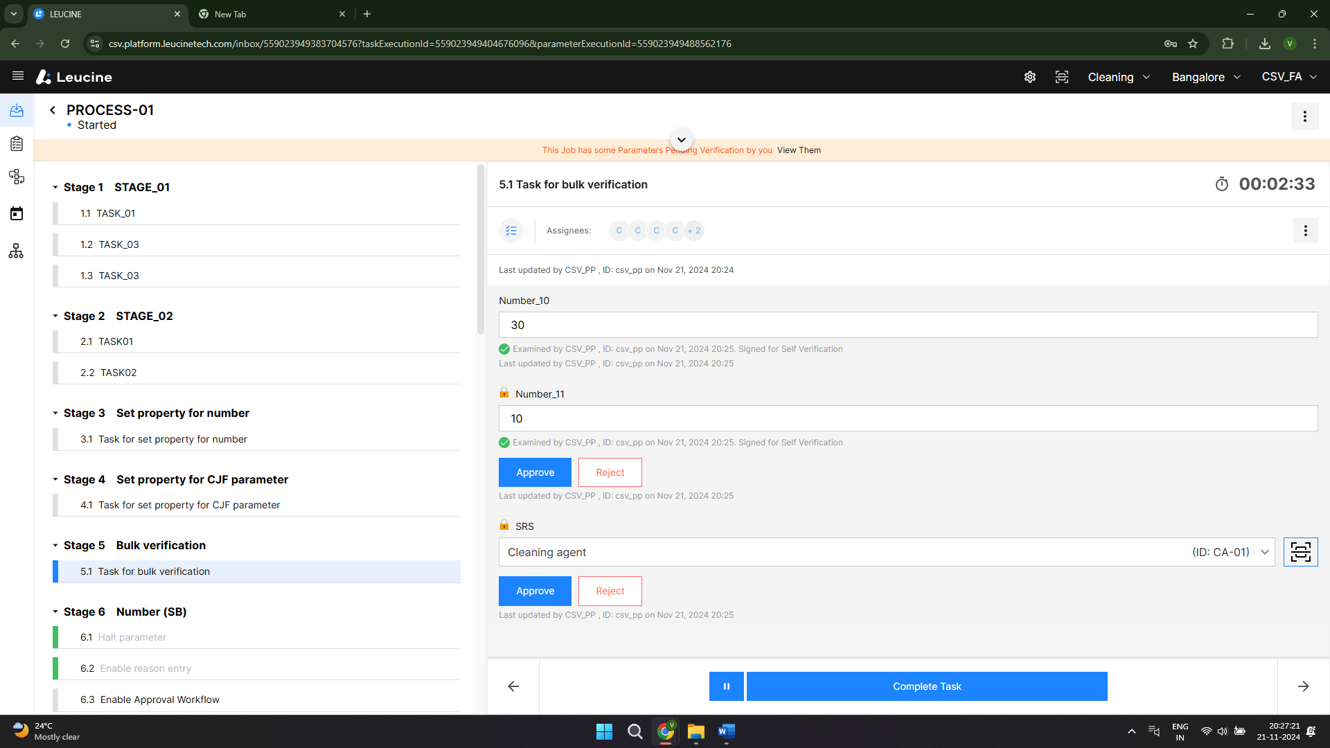 How to Perform Bulk Peer Verification