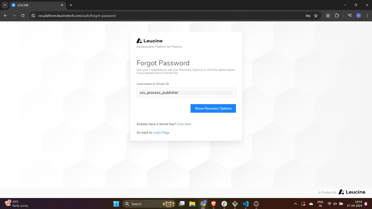 How to Reset Your Password