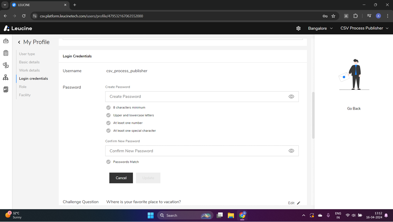 How to Update Your Account Password