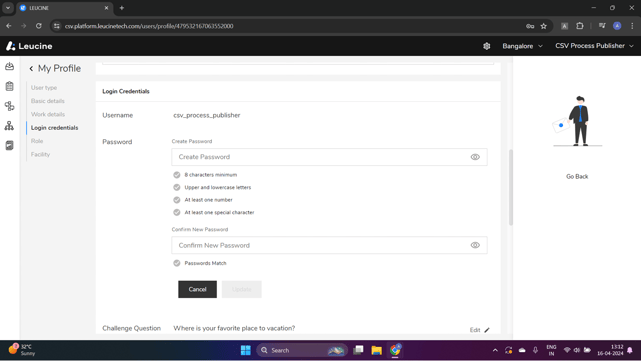 How to Update Your Account Password