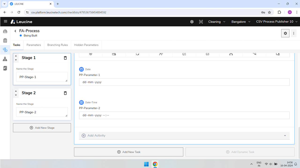 How to Create an 'Image Capture' Process Parameter