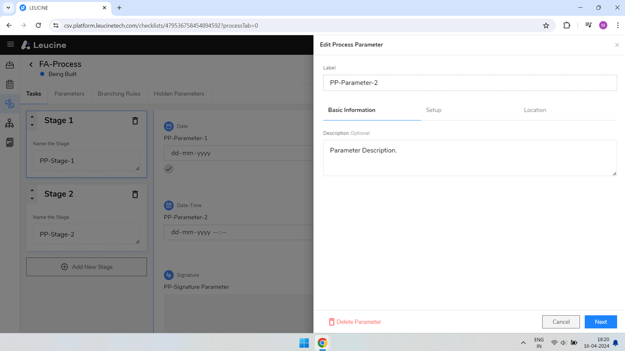 How to Enable Peer Verification for a Parameter in Your Prototype