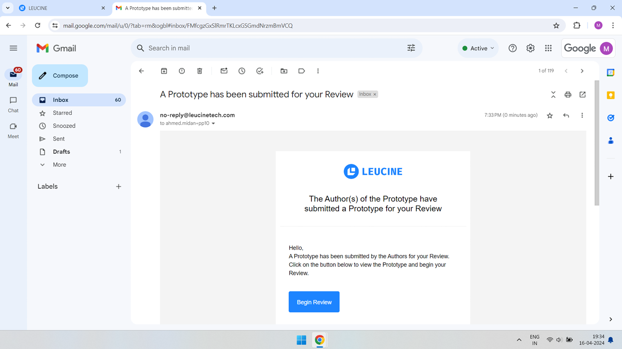 How to Verify Receipt and Respond to a Review Notification Email
