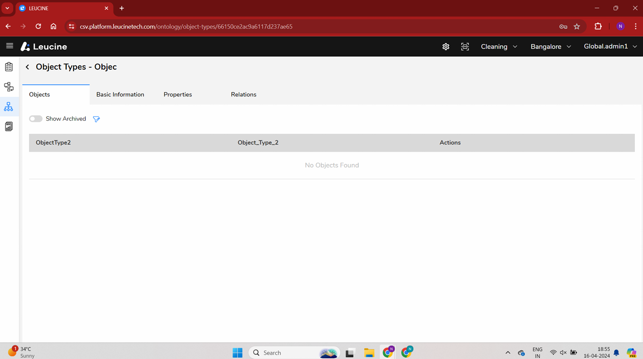 How to Add and View a Relationship Between Object Types