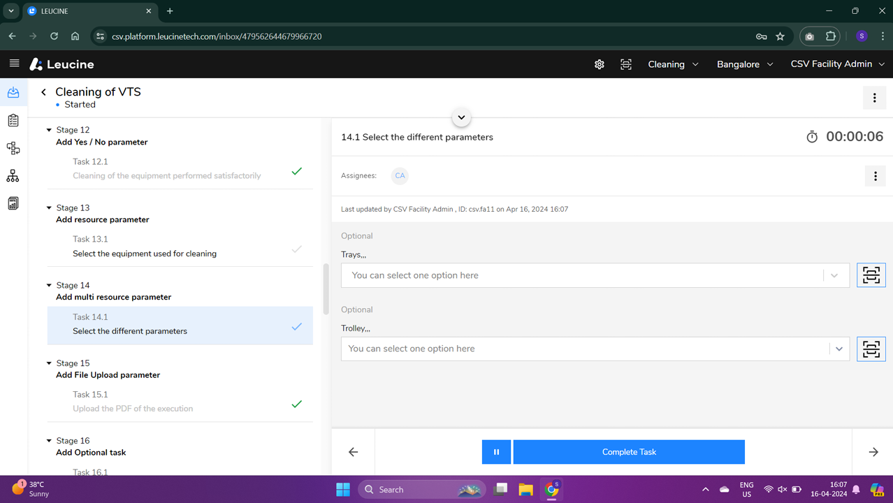 How to Execute the Multi Resource Selector Process Parameter of a Job